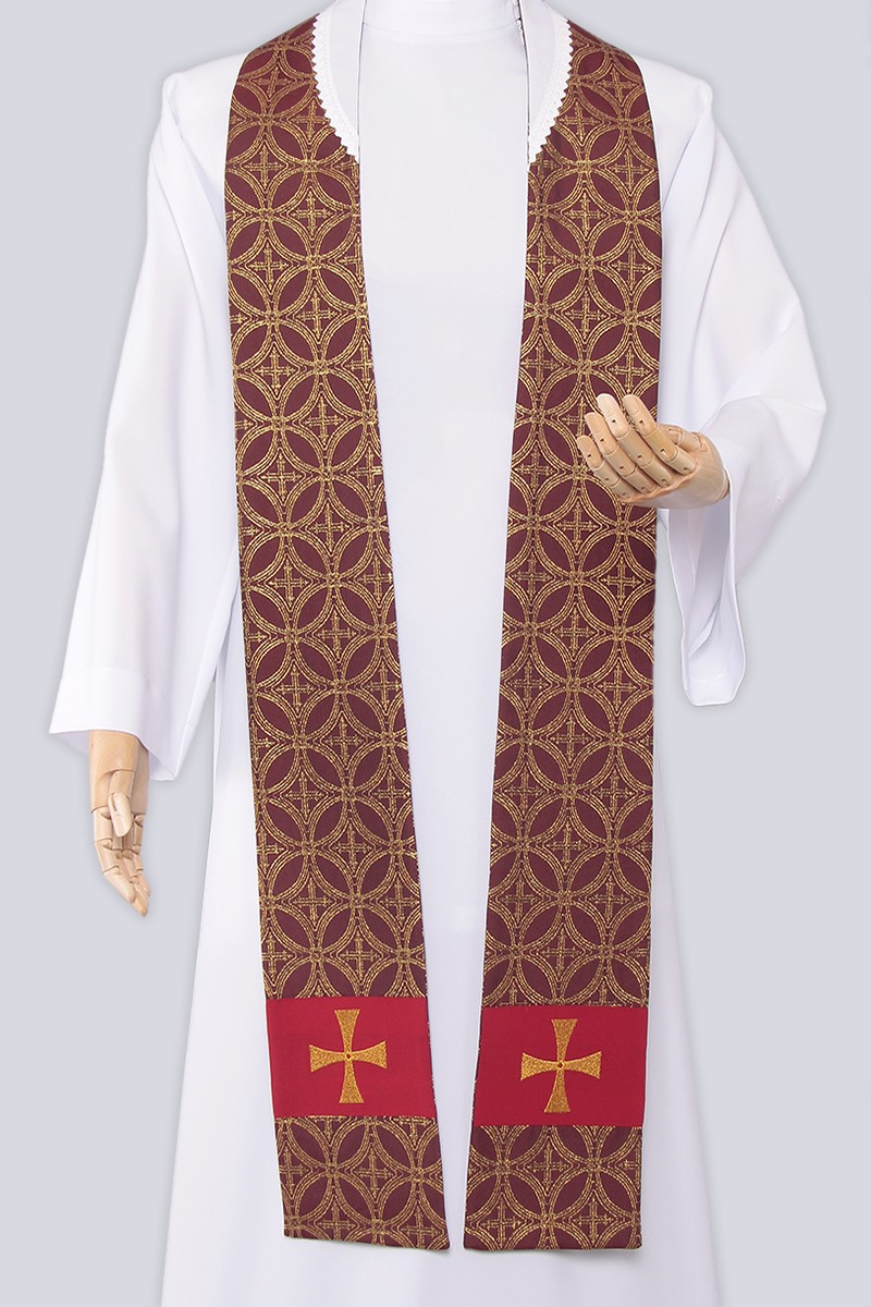 La chasuble Kw16/c - Les chasubles rouges avec broderie ...